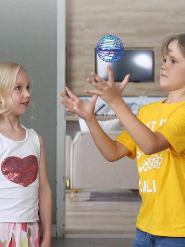Летающий шар бумеранг со светом, Мяч светящийся, Увлекательная игрушка, для подарка