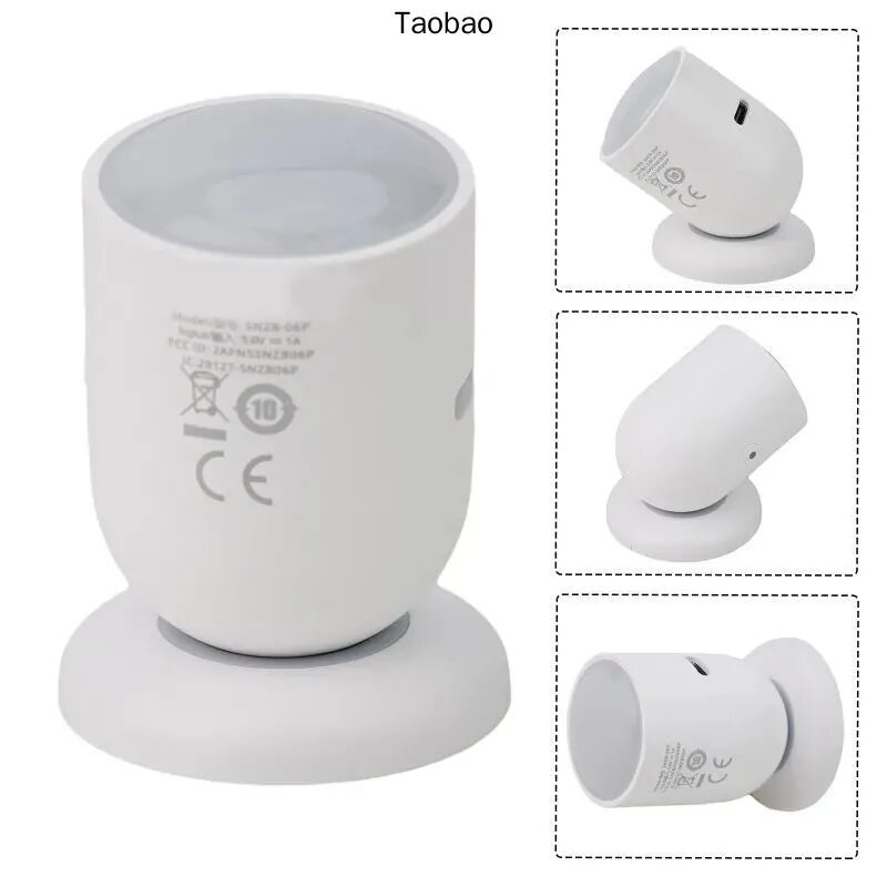 OZ-NBYS 1Pack SNZB-06P для ZigBee Датчик присутствия человека Радар-детектор движения
