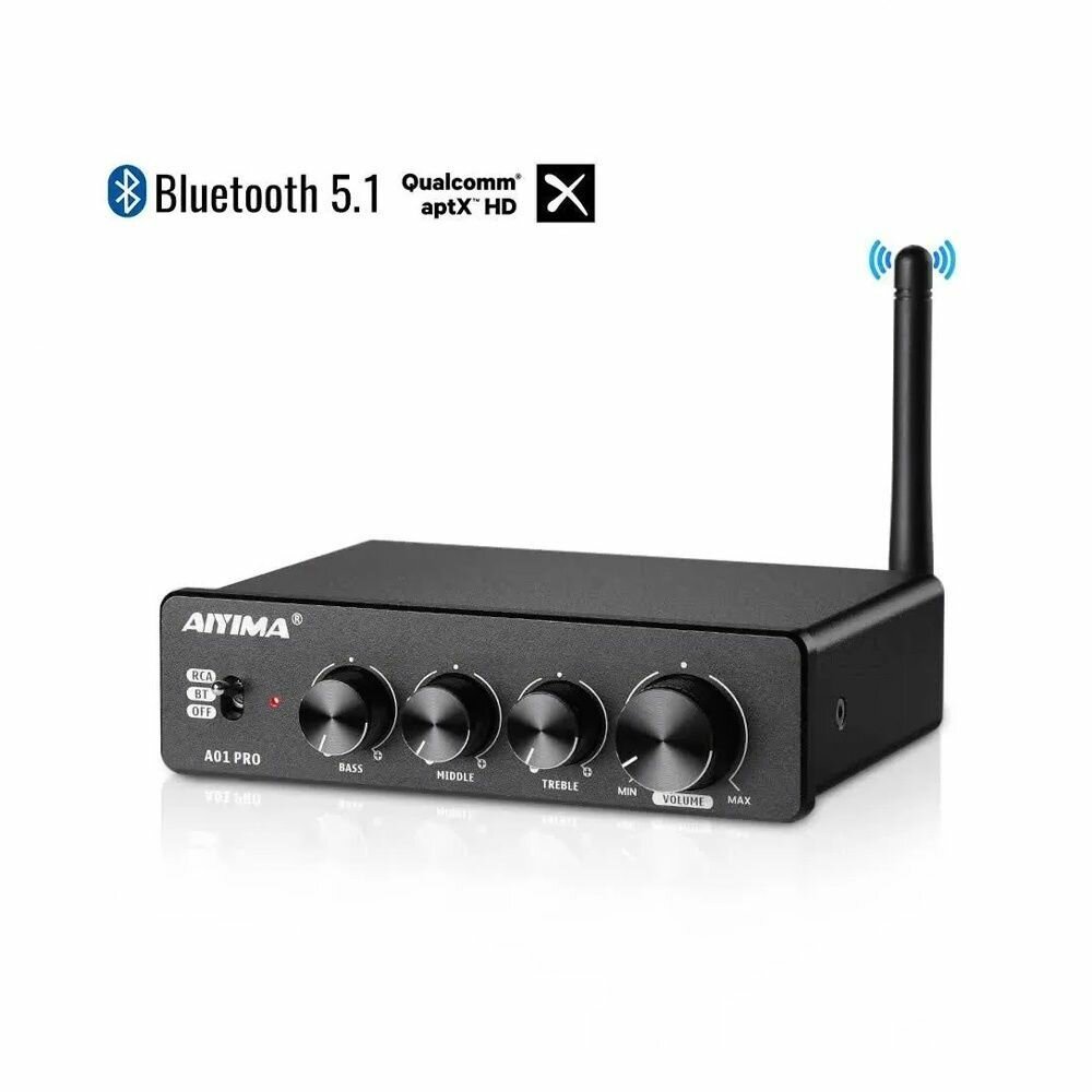 Усилитель Aiyima A01 Pro Bluetooth
