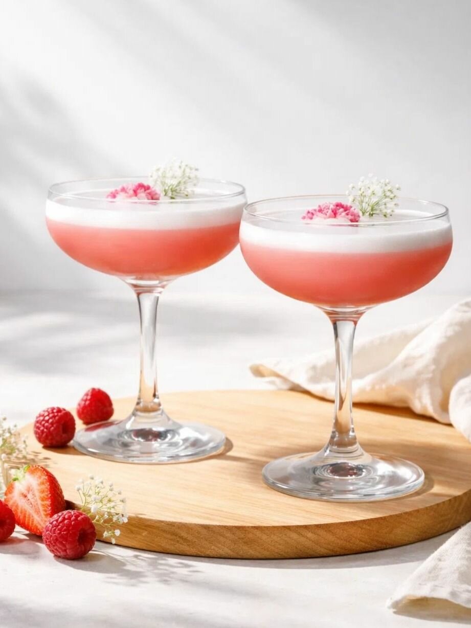 Набор бокалов для коктейлей "Classic Oc" 2 шт, 135 мл. Ударопрочное стекло, для мартини, шампанского. "Hudson"