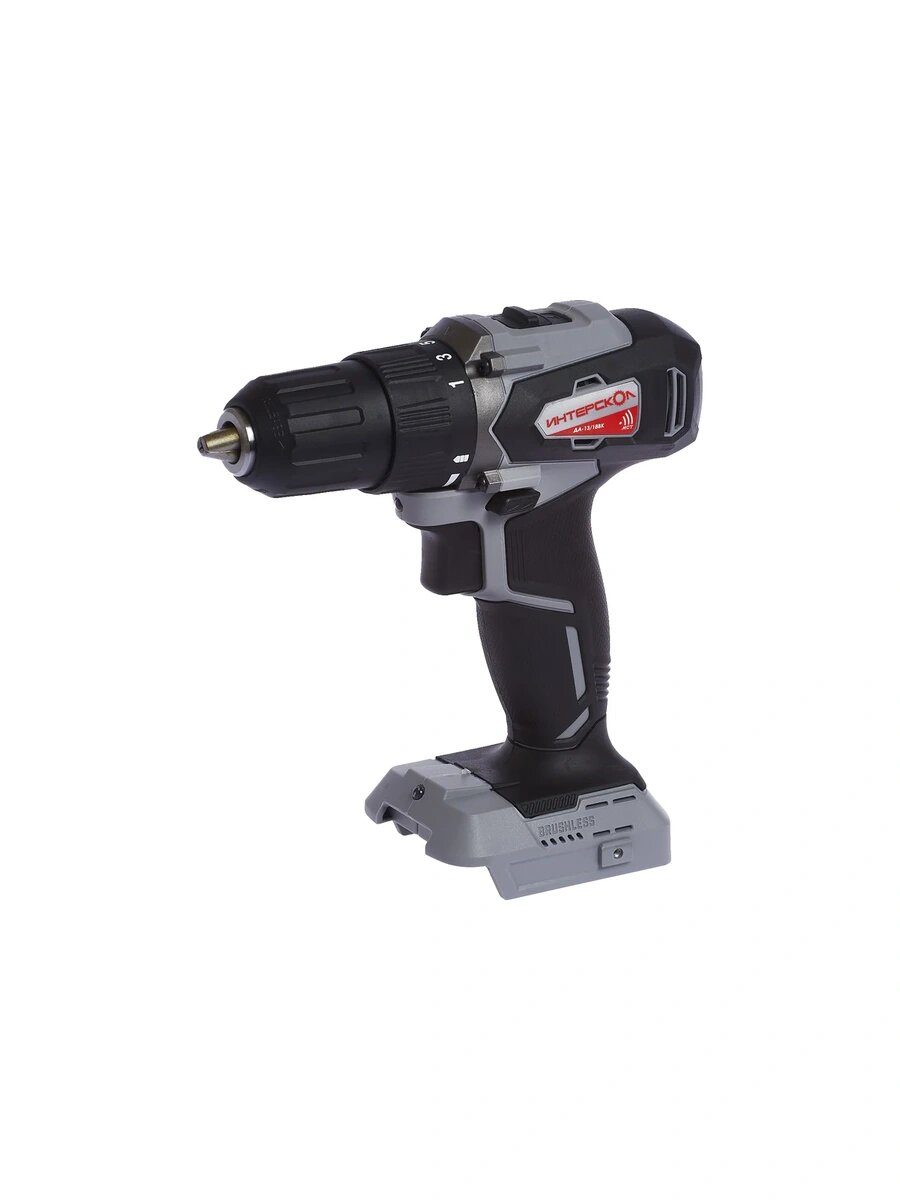 Аккумуляторная дрель-шуруповерт ИНТЕРСКОЛ ДА-13/18ВК 575.0.0.70 без АКБ и ЗУ