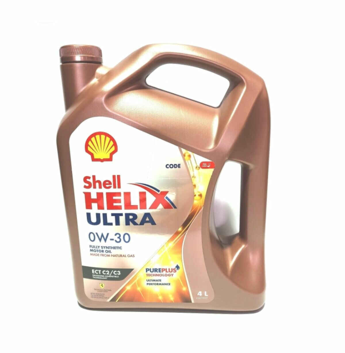 Масло Моторное Shell Helix Ultra Ect C2C3 0W30 4L(Shell 550068840)