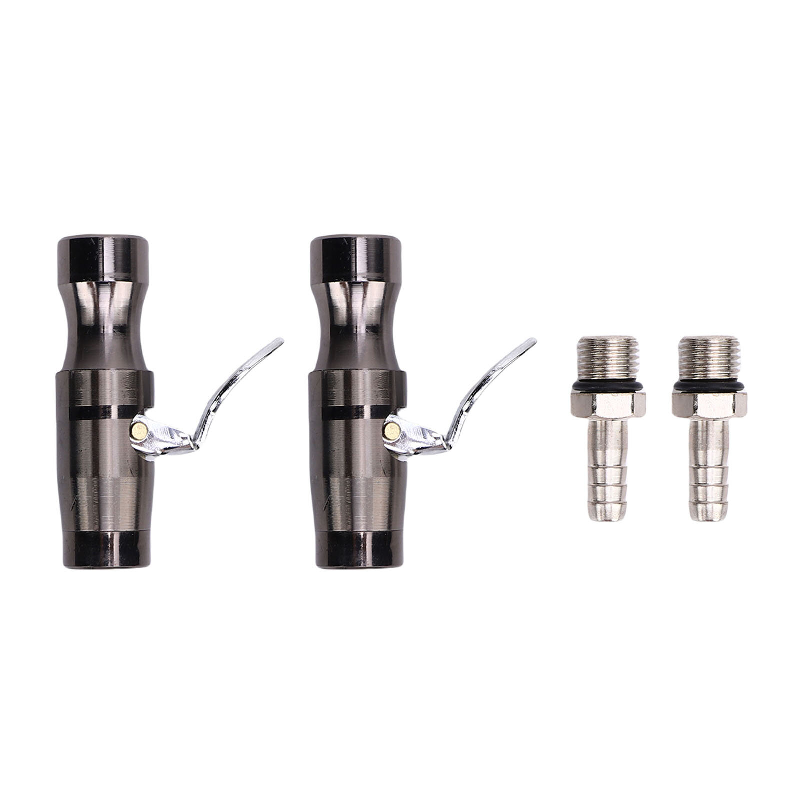 Ниппель для накачки шин 300 PSI, 1/4in FNPT, латунь, закрытого типа, черный