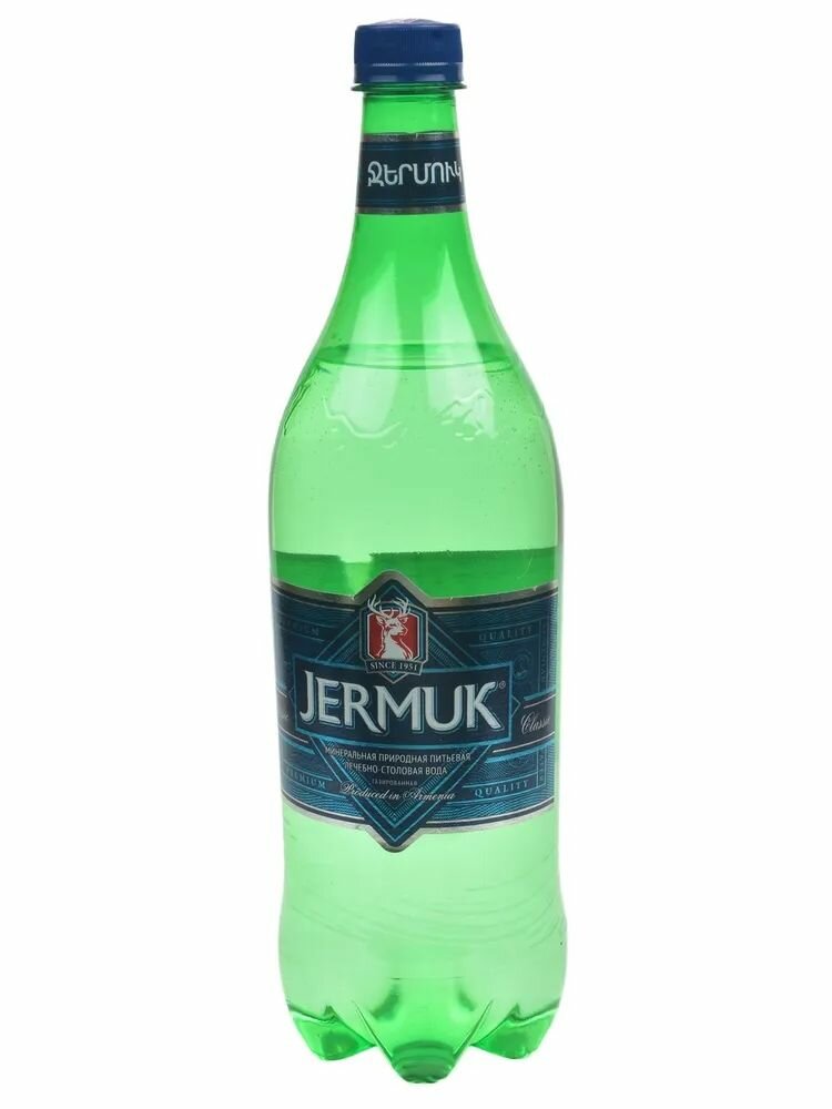 Джермук Вода Минеральная Газированная 1000мл. 6шт.