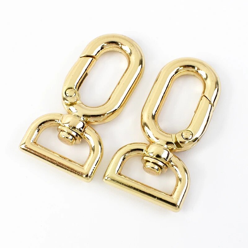 Металлические пряжки Meetee 10/12 мм 5/10/20 шт 10Pcs, LighGold-12mm