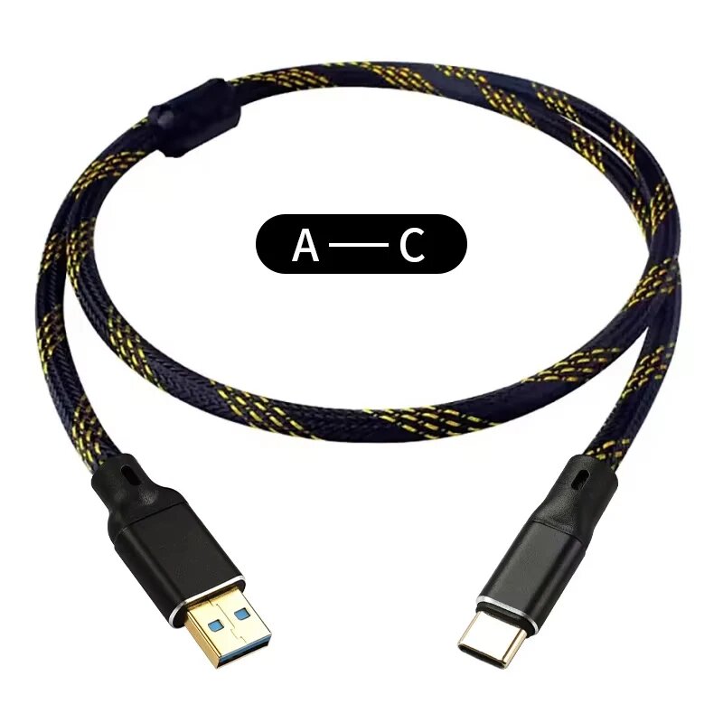 YYAUDIO USB-аудиокабель 6N OFC A-C, 2 м