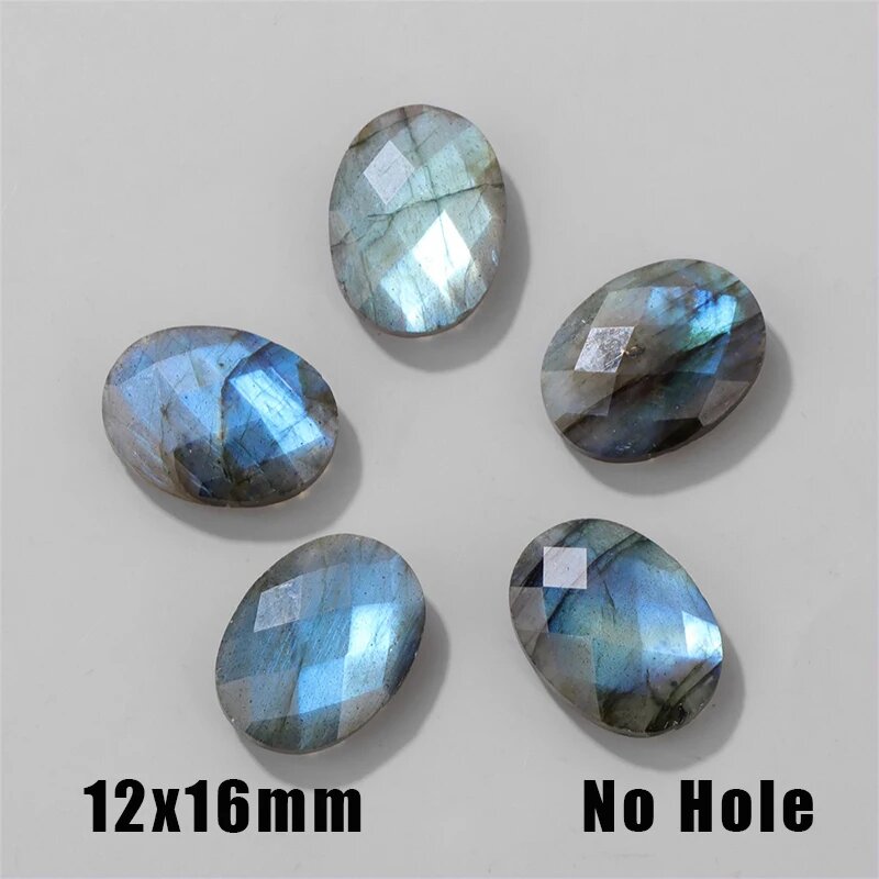 Лабрадорит бусины Vinswet 2PCS, 12x16mm