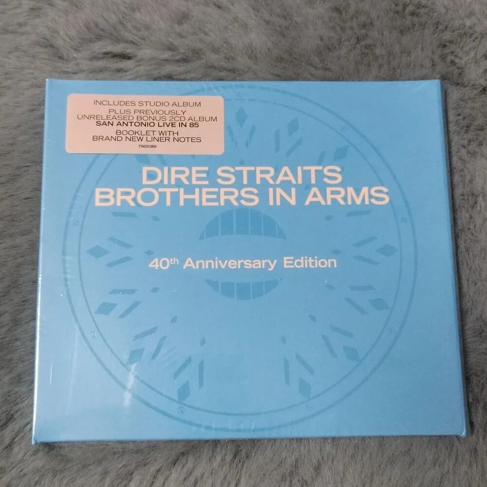 CD Dire Straits Brothers In Arms 40th Anniversary Edition 3CD запечатанный совершенно новый альбом