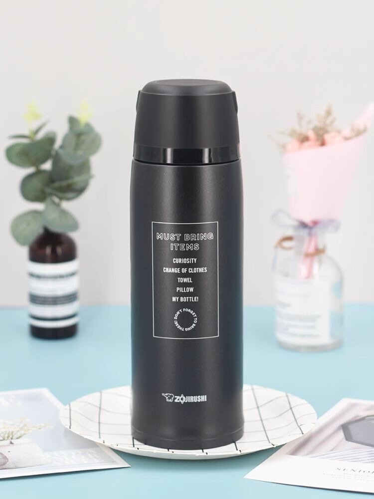 Термос Zojirushi, нержавеющая сталь, тефлон, вакуумная колба, 1л
