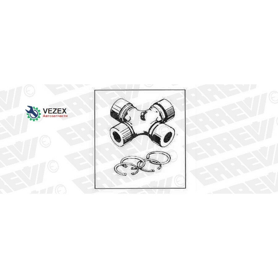 ERREVI 715651 Крестовина карданного вала