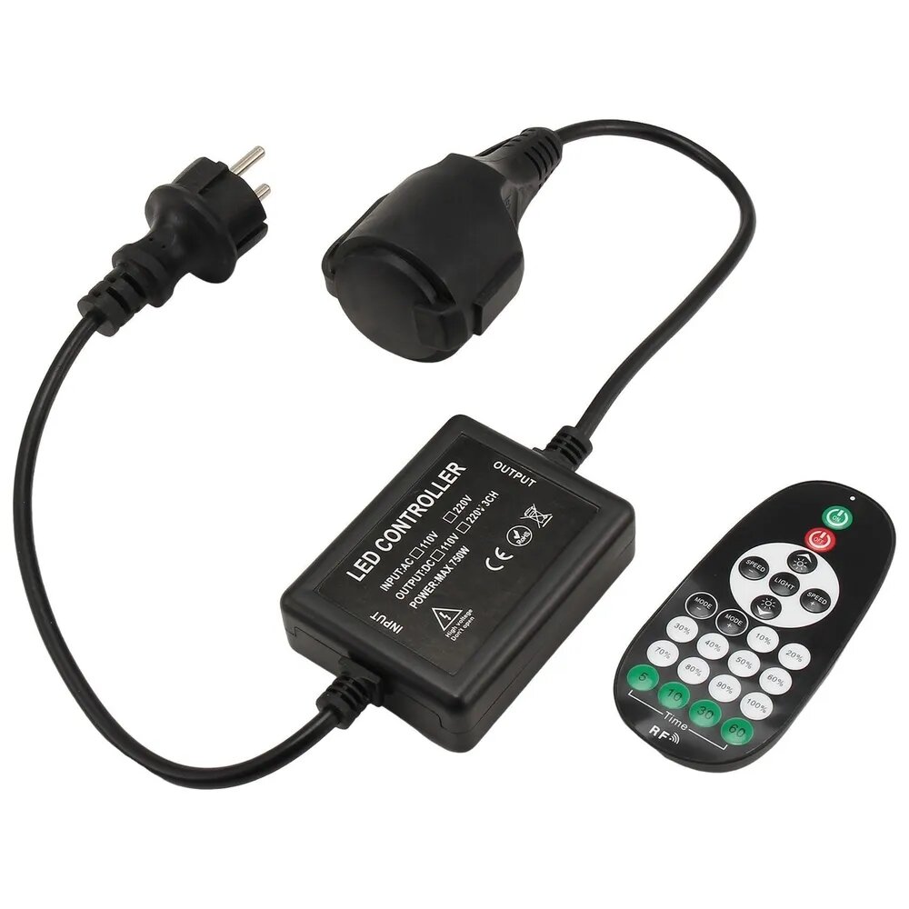 Эксклюзивный диммируемый контроллер 750W для светодиодов 220V