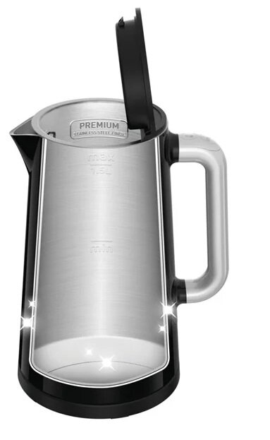 Чайник Tefal KO 851830 Smart Light, двойные стенки, 5 режимов температуры — фото 1