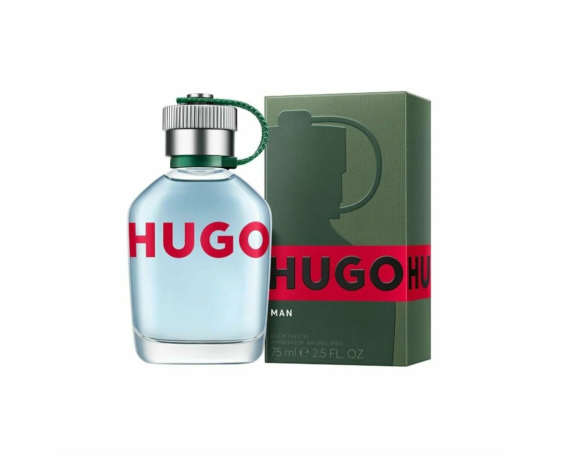 Туалетная вода Hugo Boss Hugo Men древесно-фужерный мужской 75 мл