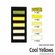 Пастель Rembrandt Cool Yellows Сухая пастель 5 цветов Желтый для художников Мягк...