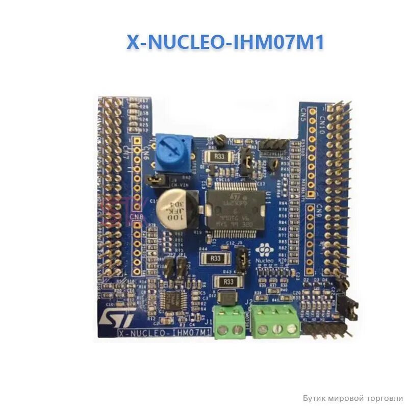 Модуль разработки X-NUCLEO-IHM07M1 для управления питанием от STMicroelectronics