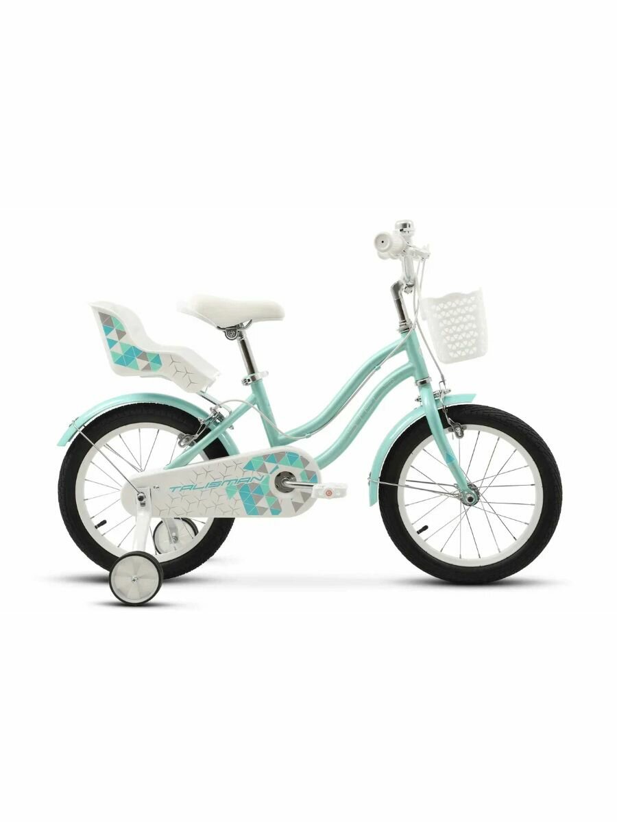 Велосипед детский четырехколесный Stels 16 дюймов Talisman мятный рама 11 дюймов