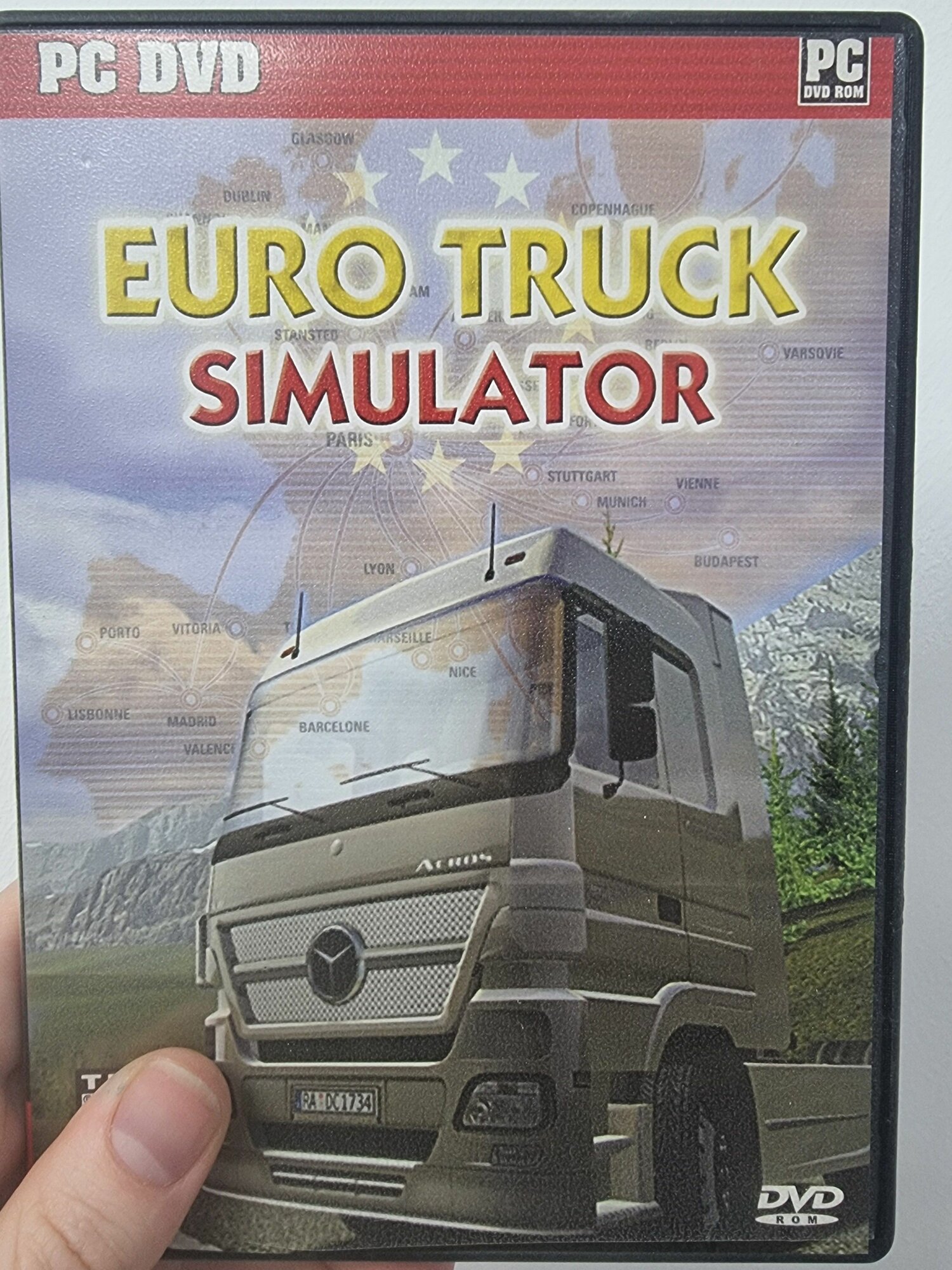 Euro Truck Simulator игра для PC на DVD-диске