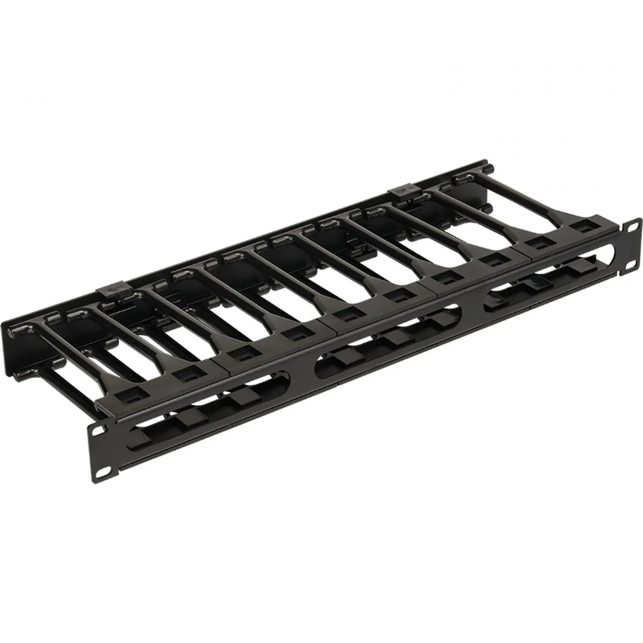 Кабельный органайзер 19 LANMASTER LAN-ORG-PF/S-1U 2414861