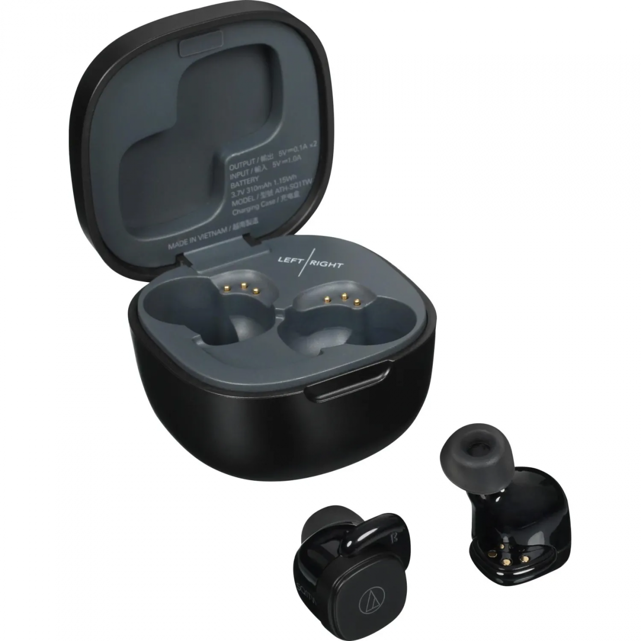 Наушники Audio-Technica ATH-SQ1TW Black 2318102