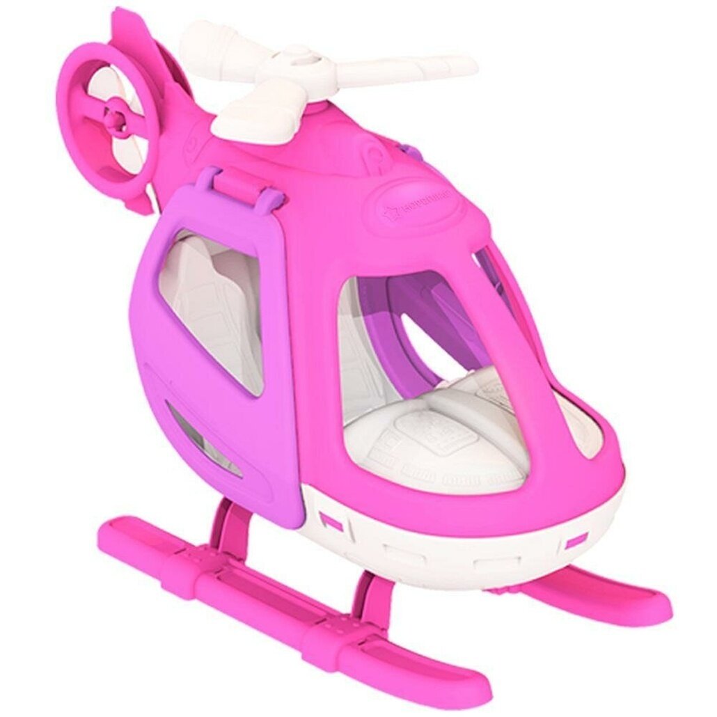Игрушечный вертолет «Фея» для малышей, яркий, с открывающейся кабиной, для активных игр
