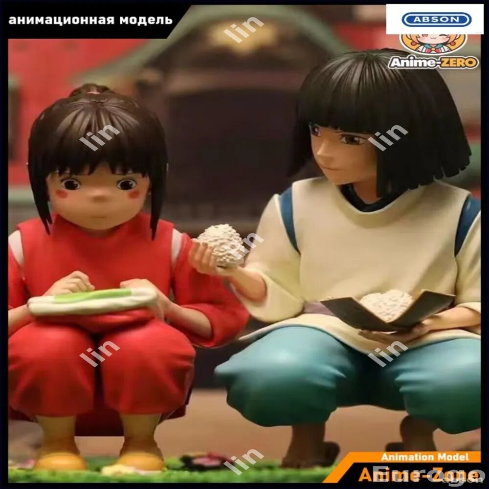 Фигурка Anime-ZERO Spirited Away Studio Ghibli, 1 шт. ABS пластик, модель аниме
