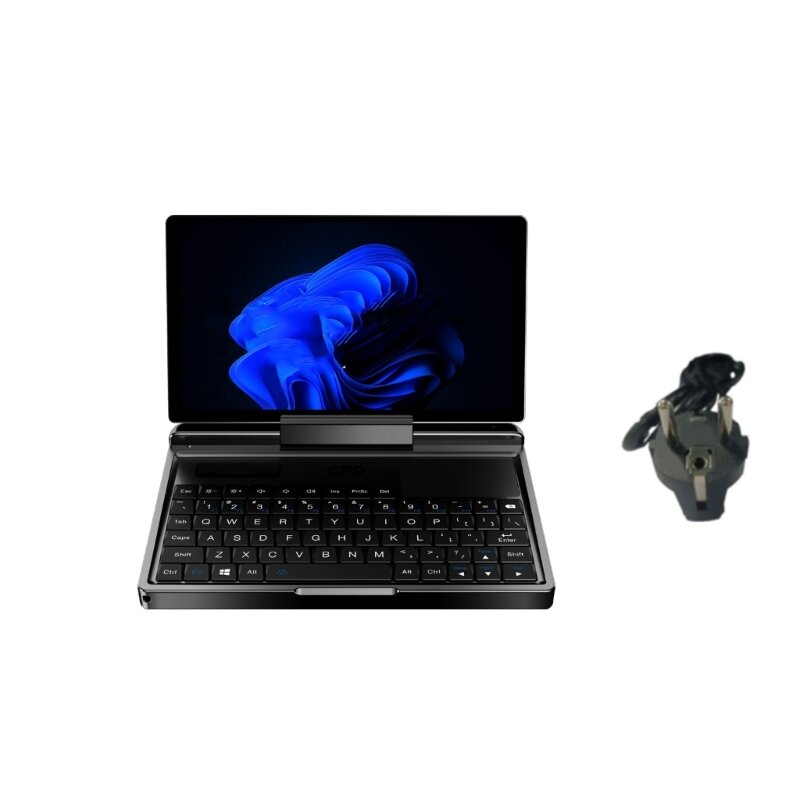 7-дюймовый портативный мини-ноутбук Microed PC 1080P, планшет Win11, поворотный на 180 градусов экран, портативный PD45W