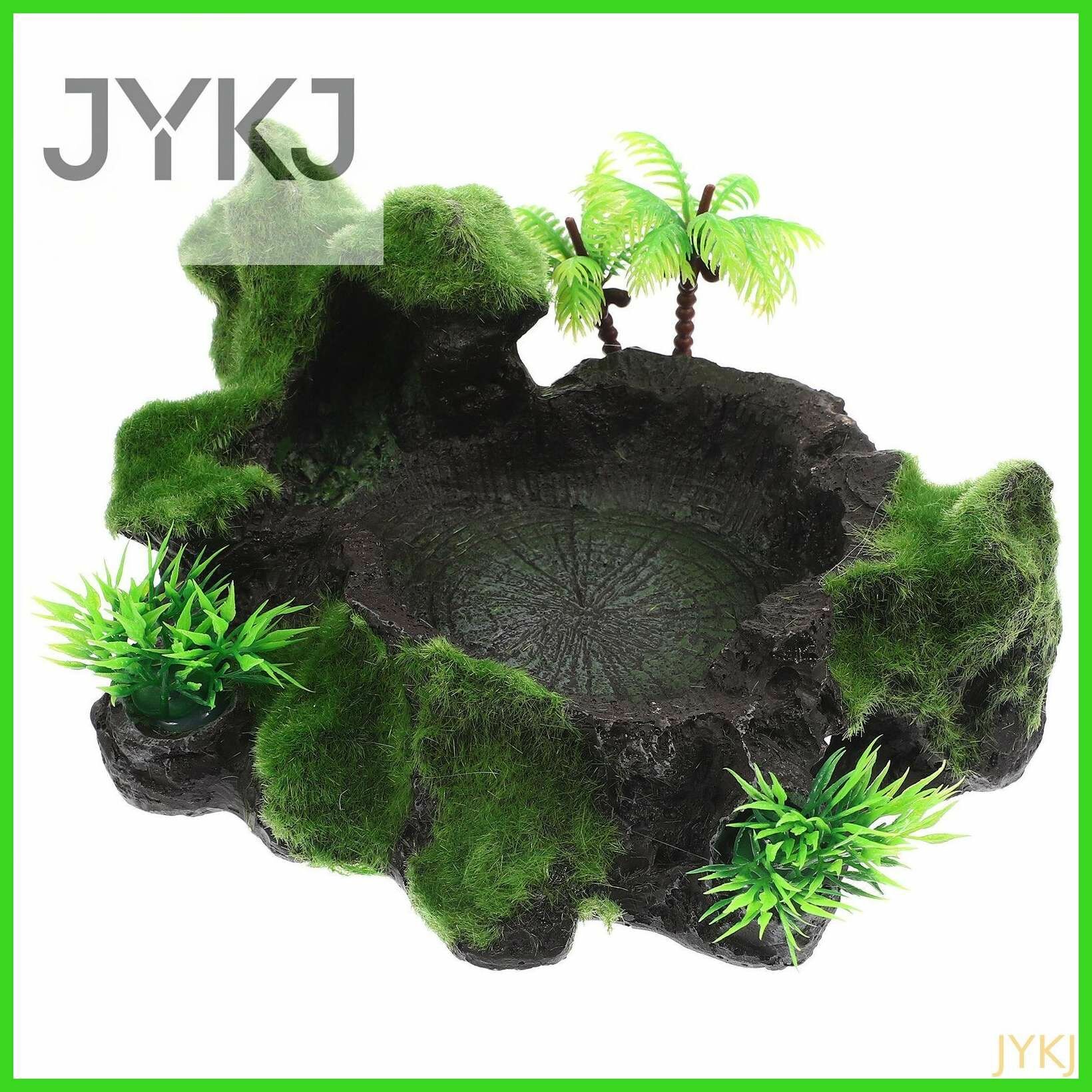 Безопасная поилка для рептилий, сохраняет воду чистой, 17.00x13.50x9.00CM