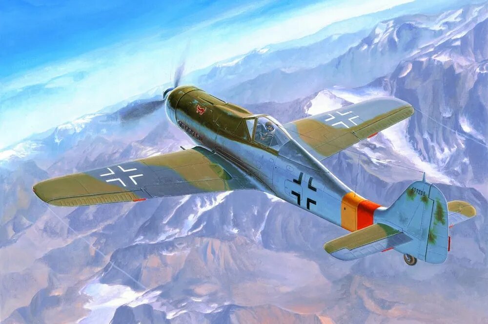 HobbyBoss 81716 1/48 Немецкий истребитель FW190D-9 сборная модель