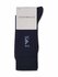 Носки EMPORIO ARMANI, комплект, 3 пары, размер Б/Р, синий