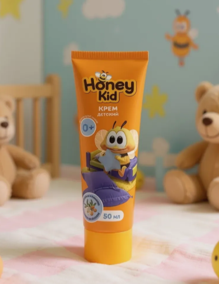 Крем Honey Kid детский с пантенолом 50мл