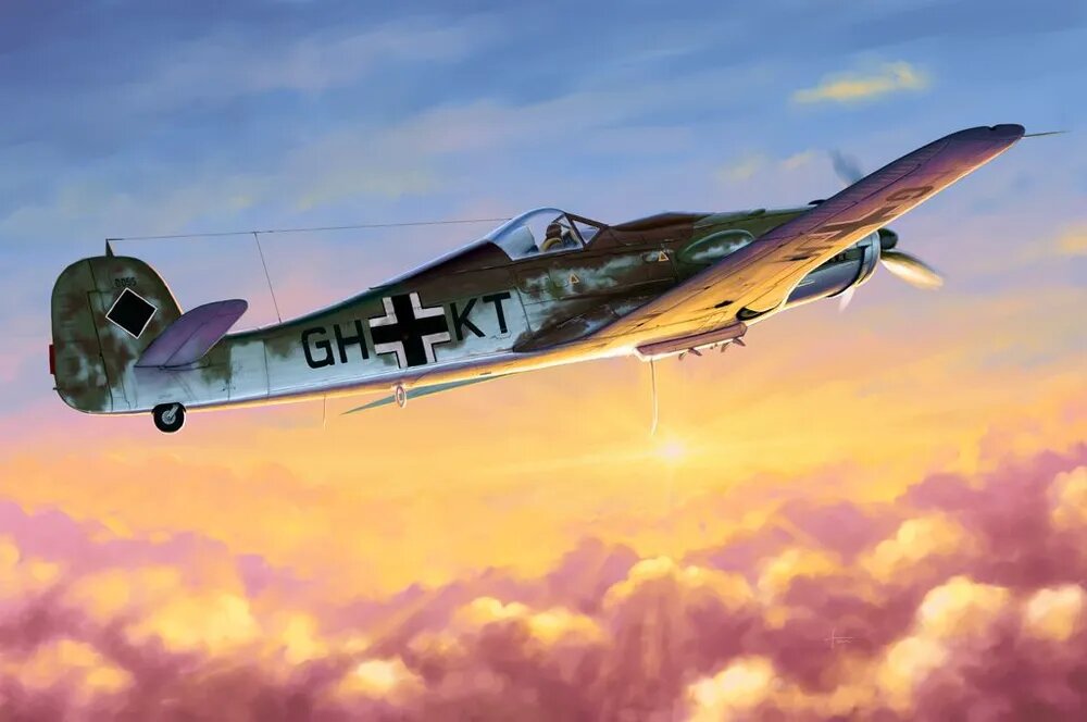 HobbyBoss 81717 1/48 Немецкий истребитель FW190D-10 ABS пластик