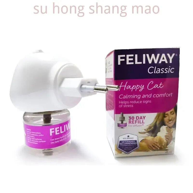 Феромоны корректор поведения для кошек, набор диффузор с флаконом, 48 мл - 1 упаковка