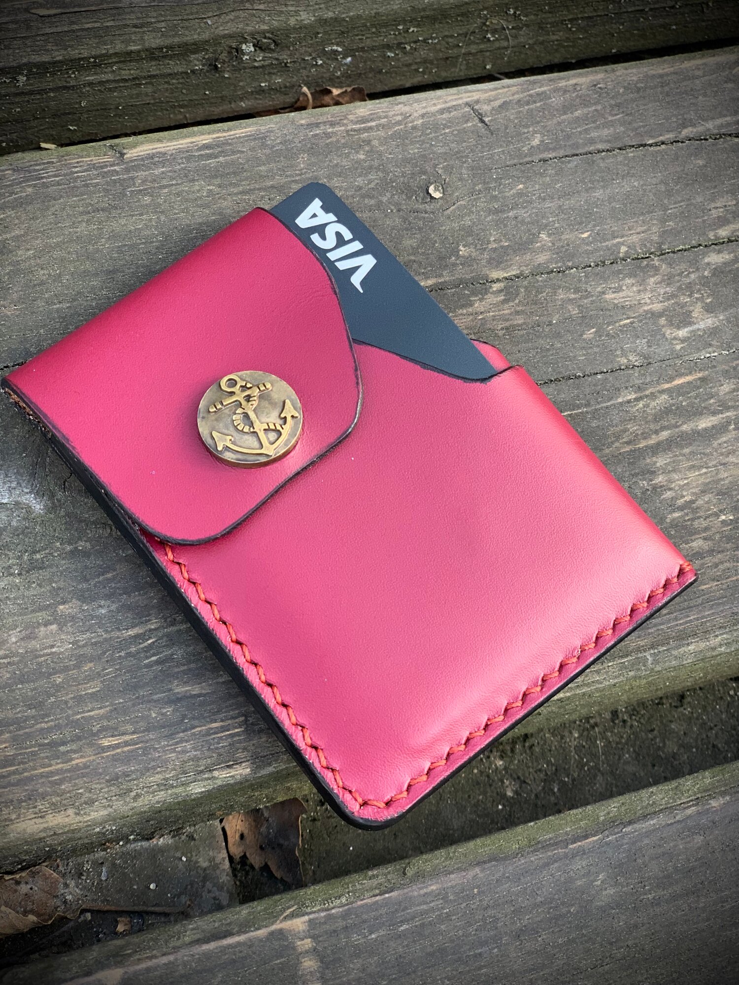 Картхолдер viking leather craft