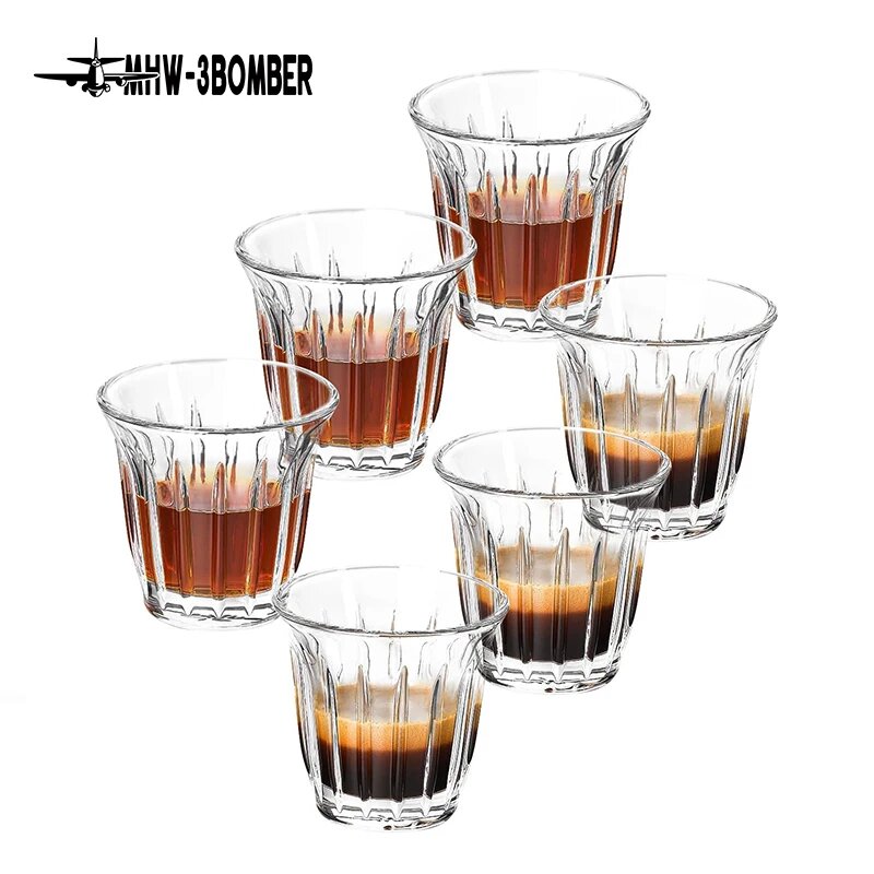 Набор чашек стеклянных MHW-3BOMBER, Set A, 6 шт