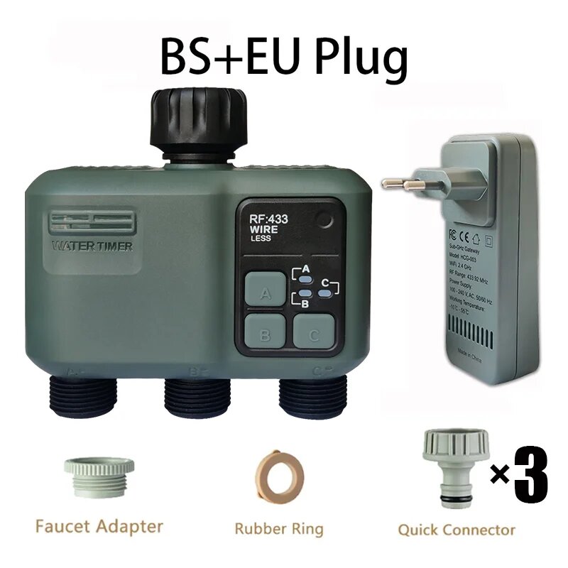 Умный Wi-Fi таймер для полива Fortuya RF433