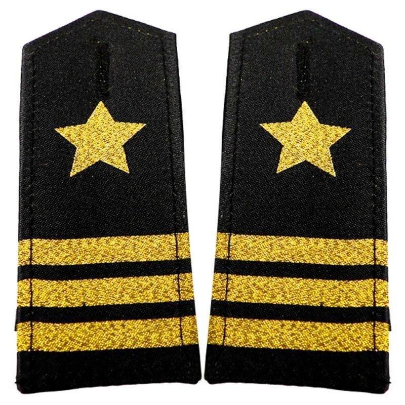 Эполеты «Звезда» для капитана, Позолоченный персонал