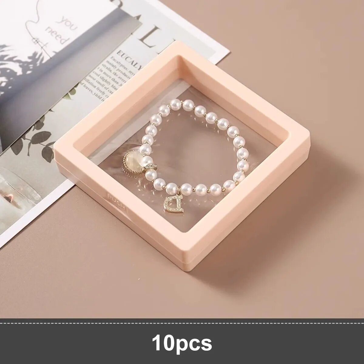 Коробки для украшений pale pink 10шт