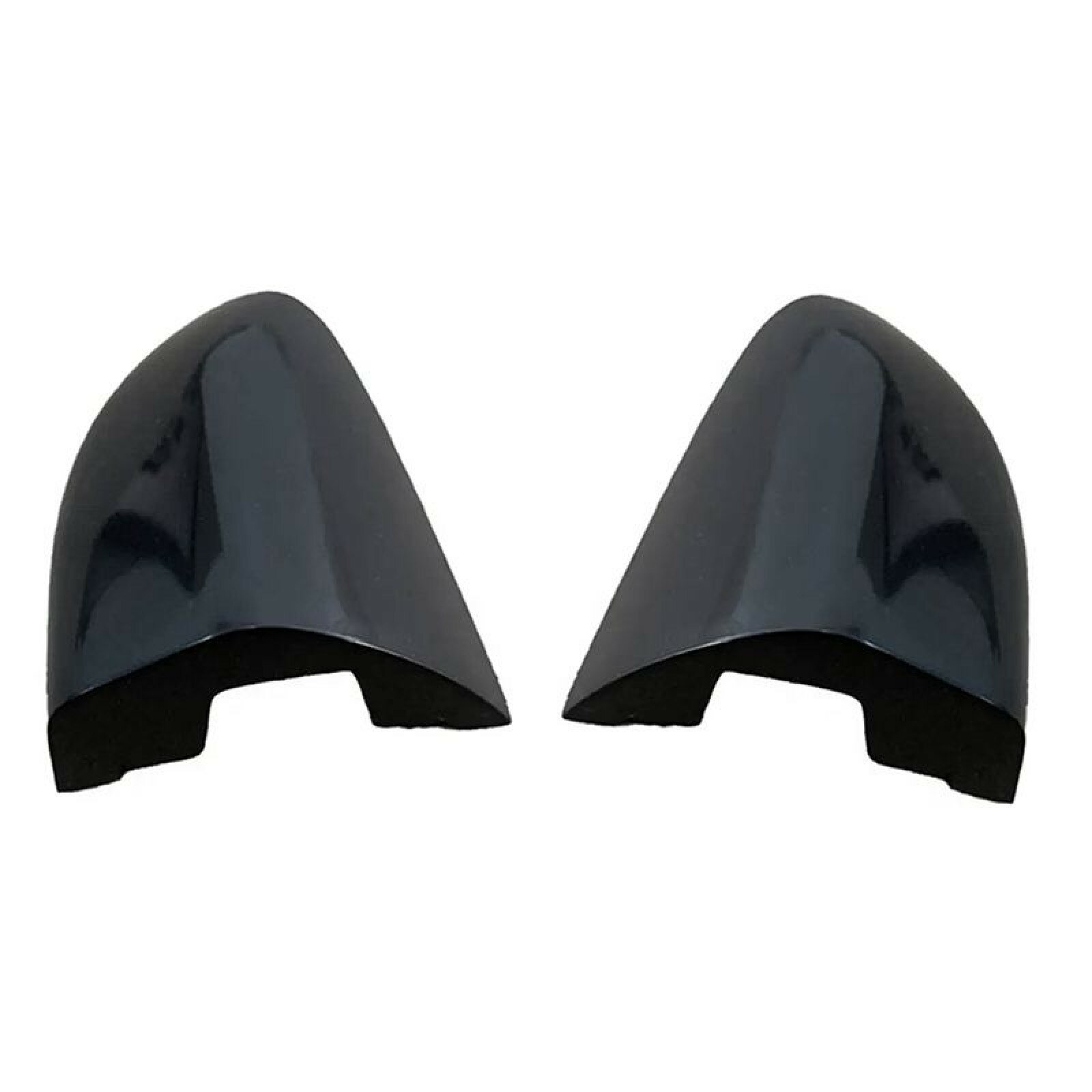 Крышка ручки замка MyPads для Volkswagen Passat B6 и CC, черный глянцевый пластик, 2 шт.