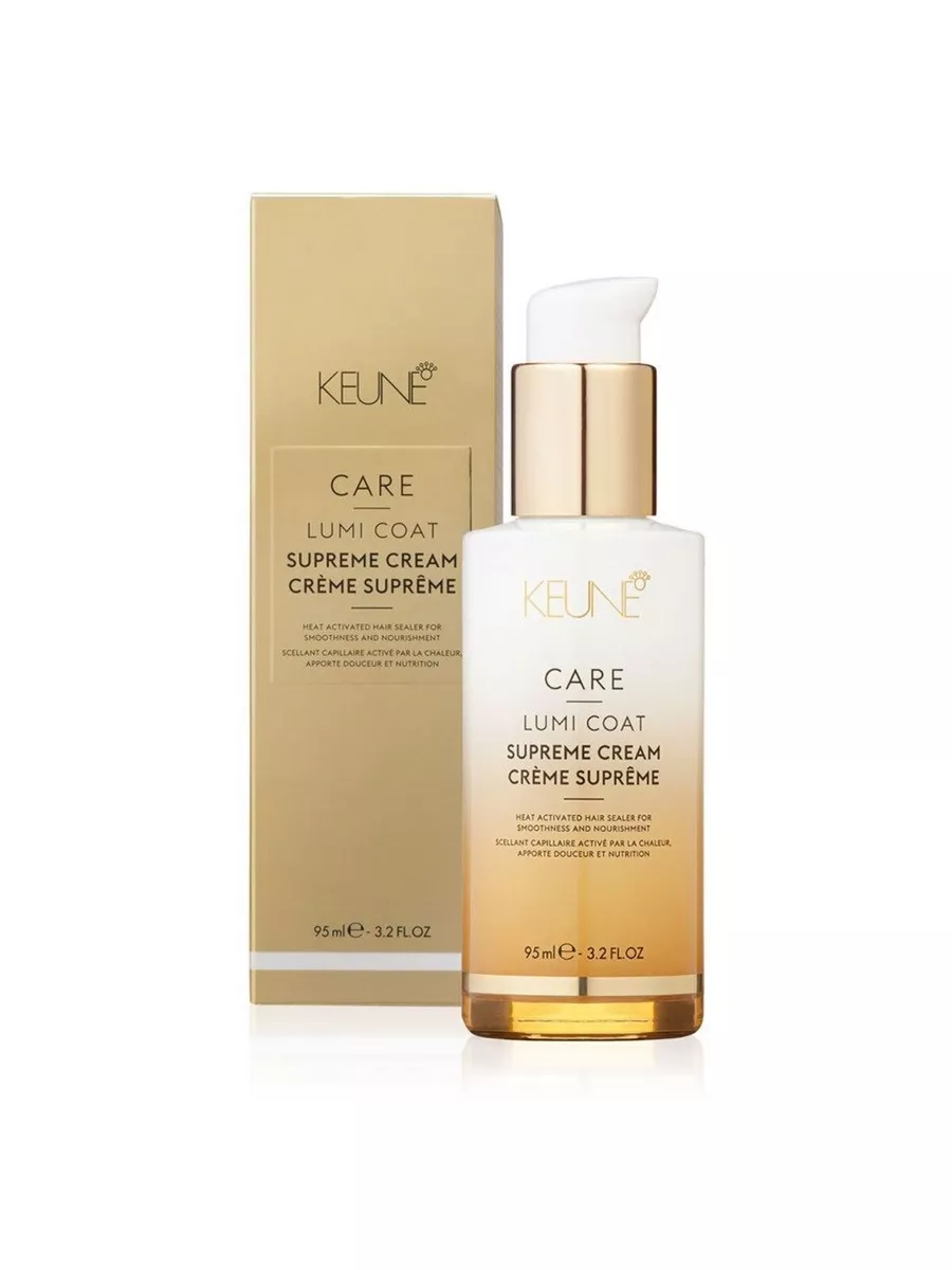 Крем Keune Slyling Lumi Coat Supreme Cream ламинирующий, глубоко питающий для жестких волос, 95 мл