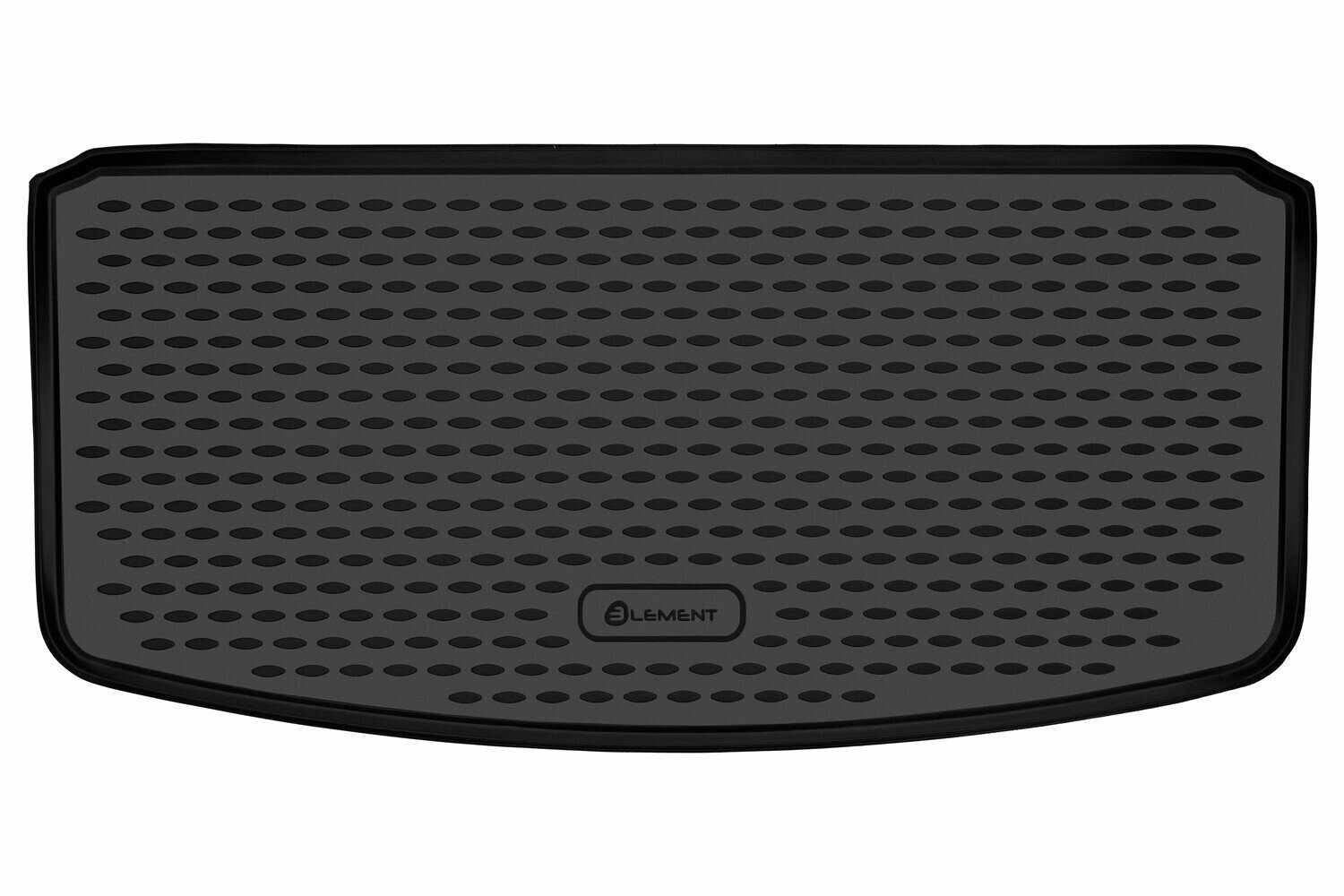 Коврик в багажник для LiXiang L9 2022 - Внедорожник 5 дв. (3-й ряд разложен) 1шт. (полиуретан) Element. ELEMENTA67708K13