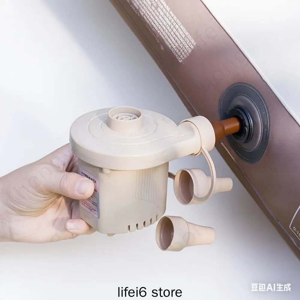 Электрический насос для лодки ПВХ с литиевым аккумулятором, беспроводной, портативный, для домашнего и автомобильного использования