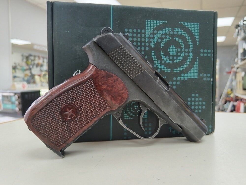 Пневматический пистолет Байкал MP 654K, на базе ПМ, Б/У, уценка