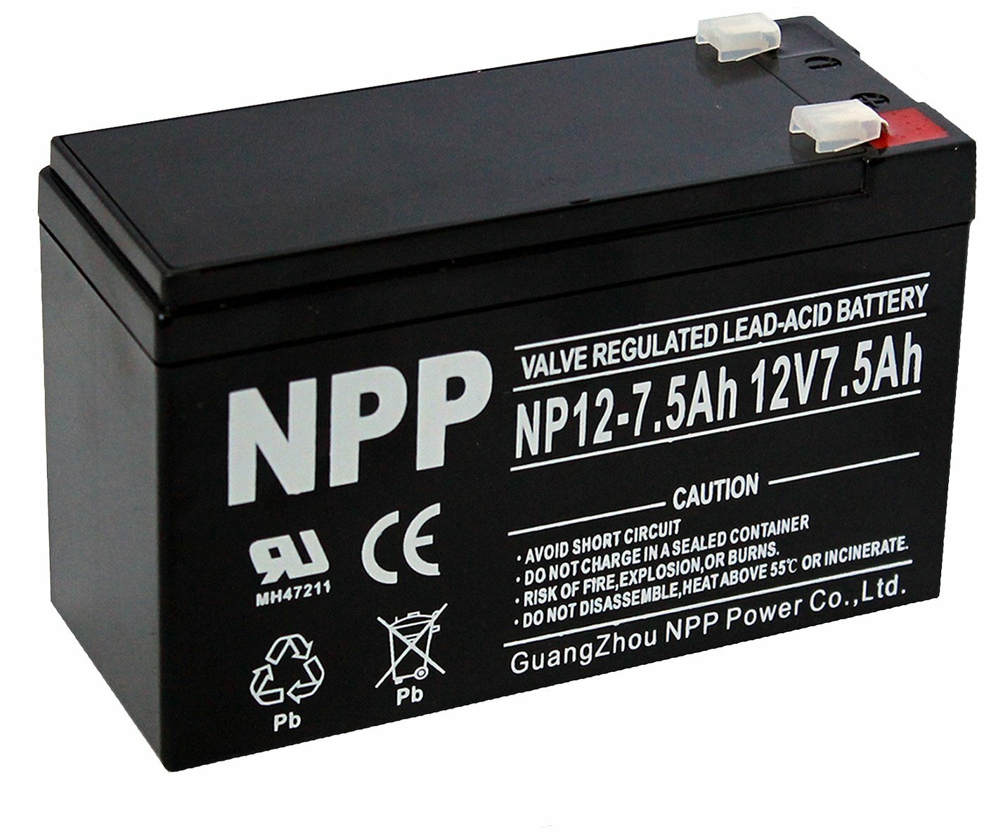 Аккумуляторная батарея NPP NP12-7.5 12V7.5Ah