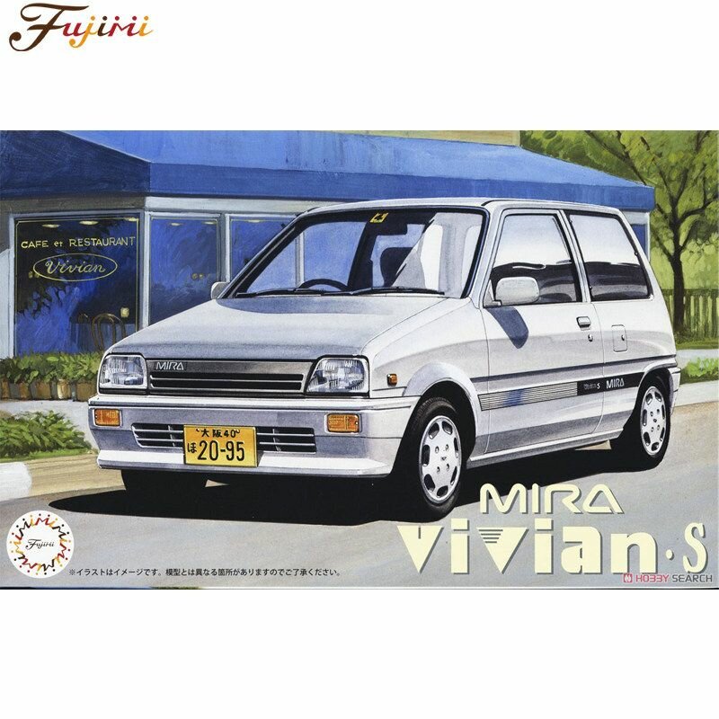 Сборная модель Машинка Fujimi-04788 1/24 Daihatsu Mira Vivian S car model kit