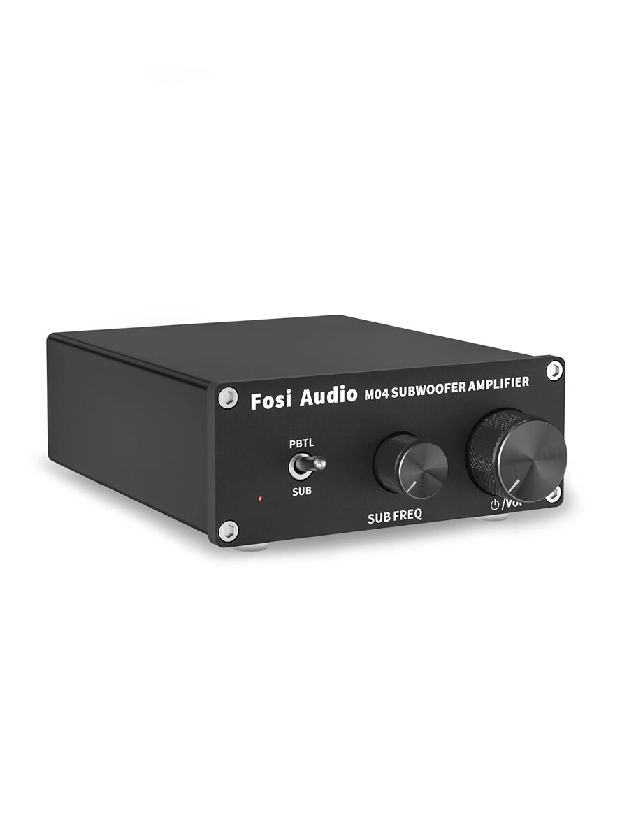 Fosi Audio M04, серый, стацианарный усилитель и ЦАП