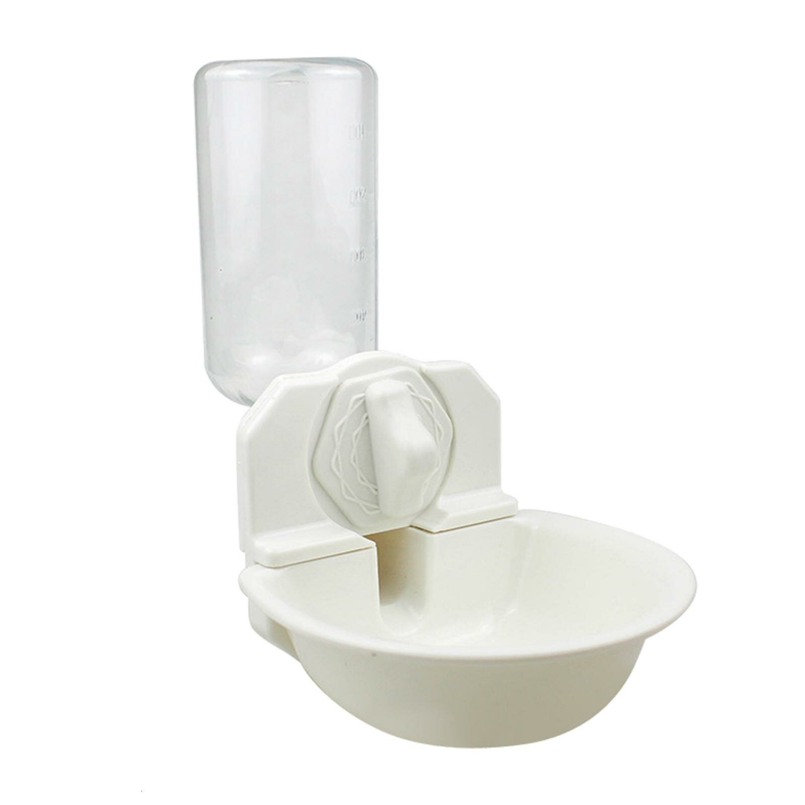 Автоматическая поилка для кроликов, морских свинок и хорьков, Белый - L