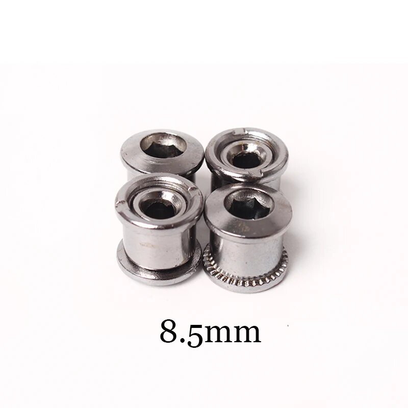 Велосипедные болты BUCKLOS, 8.5mm, Silver, 4шт