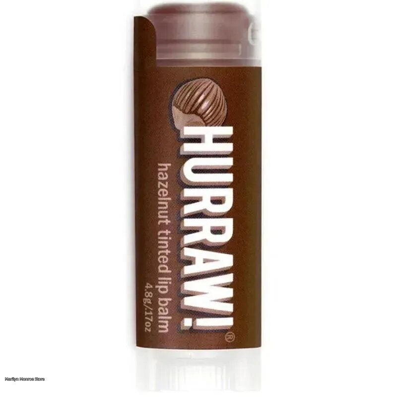 Hurraw Hazelnut Tinted Бальзам для губ с лесным орехом 4,8 г