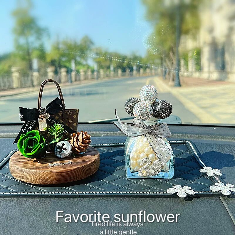 Аксессуары для украшения салона автомобиля, маленькие сумочки в стиле «хиллинг», украшения для приборной панели