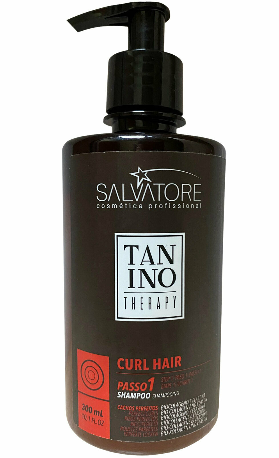 Шампунь Salvatore "Tanino Therapy Curl" для кудрявых волос 300мл